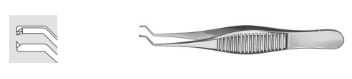 Hess-Engelking Iris Forceps 1 x 2 teeth | Rhein Website