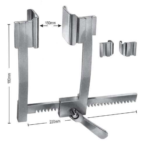 De Bakey Rib Spreaders, Spreader Only | Rhein Website