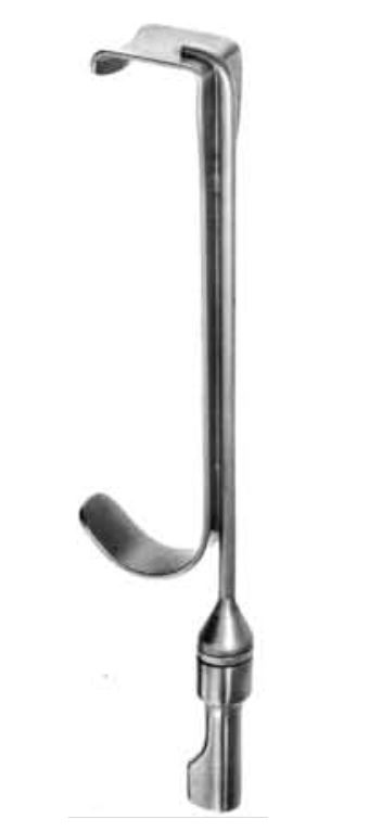 Dunn-Dautrey Condyle Retractor 17cm, 15x15mm With Fiber Optic Cable ...