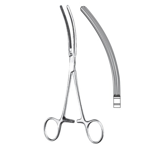 Doyen-Atrauma Intestinal And Stomach Clamps, Curved, 23cm | Rhein Website